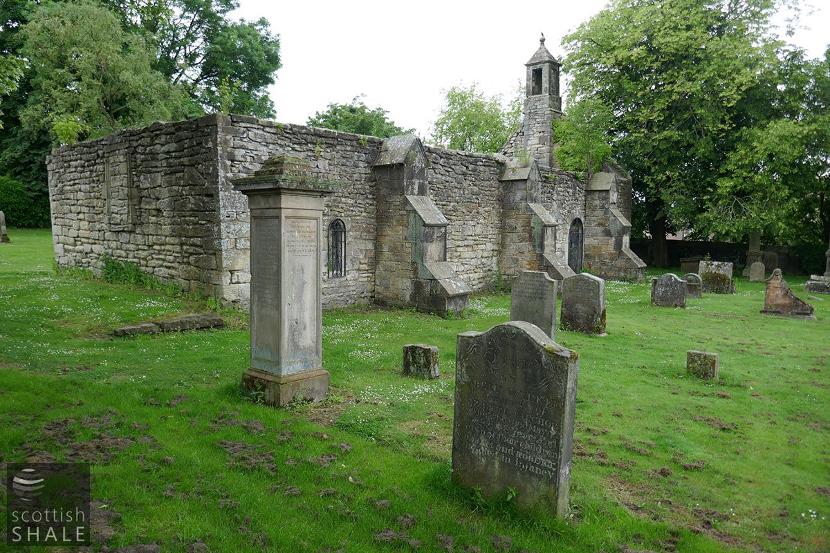 West Calder old kirk - Scottish Shale